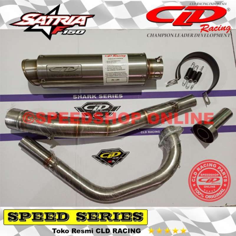 Promo Knalpot Cld Suzuki Satria Fu 150 Fi Karbu Original Speed Series ...