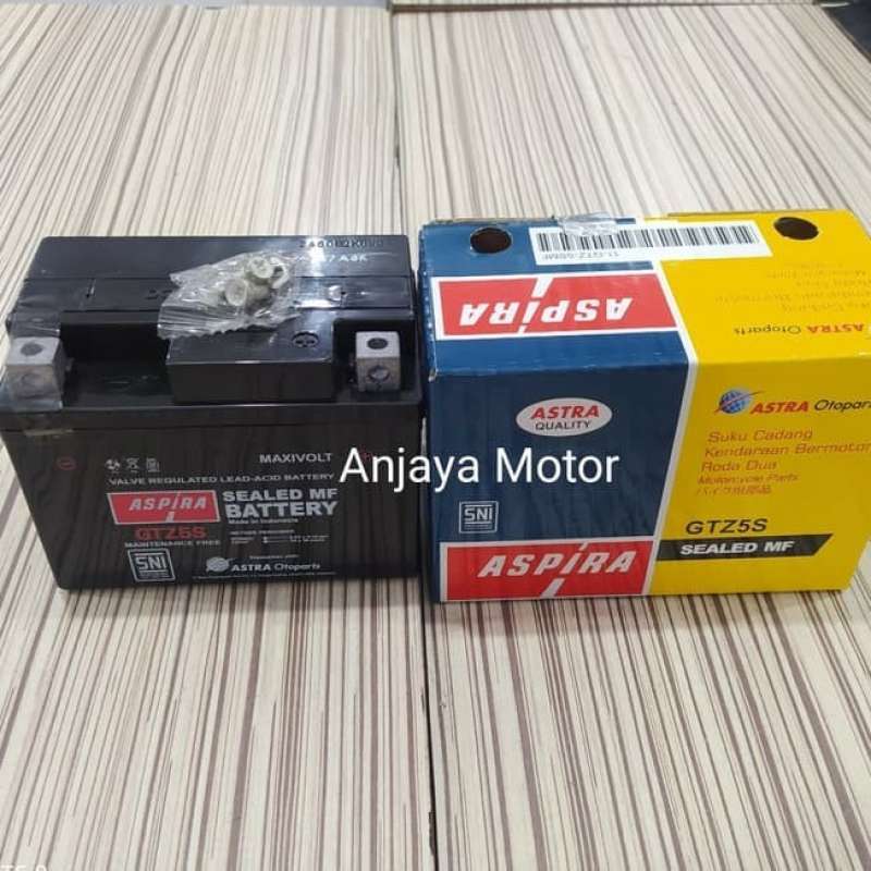 Jual Aki Motor Honda Beat Vario 110 Gtz5s Aspira Accu Kering Mf Di Seller Tombstone - Cengkareng ...