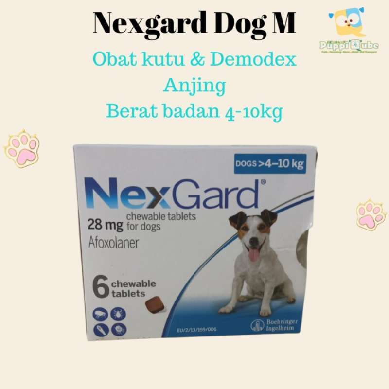 Promo Nexgard Dog M - Chewable Tablet Obat Kutu & Demodex Anjing 4-10kg ...