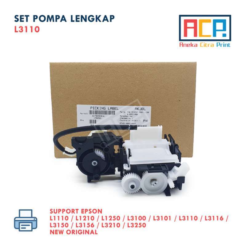 Promo Purge Unit / Pompa Pump Absorber Printer L1110 L3110 L3150 L4150 ...