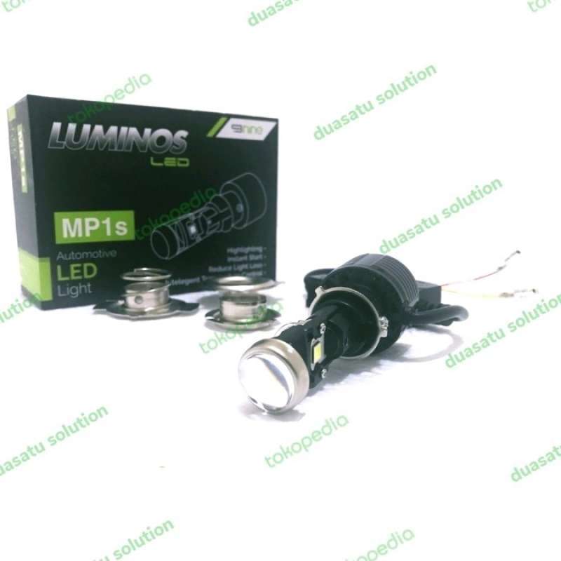 Promo Lampu Led Utama Motor Mini Projector Mp1s Luminos Super Terang ...