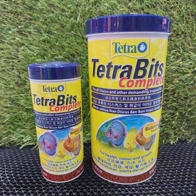 Jual Tetra Bits 93gr & 300gr / Pelet Ikan Hias Discus - Tetra Bits 300g ...