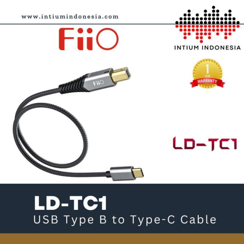 Promo Fiio Ld-tc1 / Ld-lt1 Usb Type-b To Type-c / Lightning Adapter Cable Diskon 23% Di Seller ...