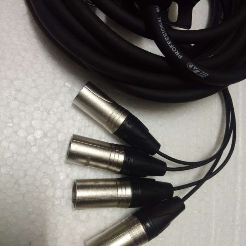 Promo Kabel Snake/snake Cable Isi 4 Plus Box Panjang 10m Diskon 23% Di ...