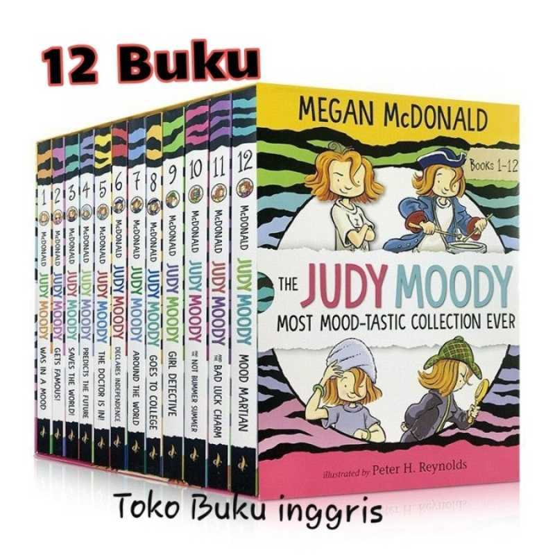 Promo Judy Moody Most Mood Tastic Collection Ever 12 Books Diskon 23% Di Seller Zawaru Store ...