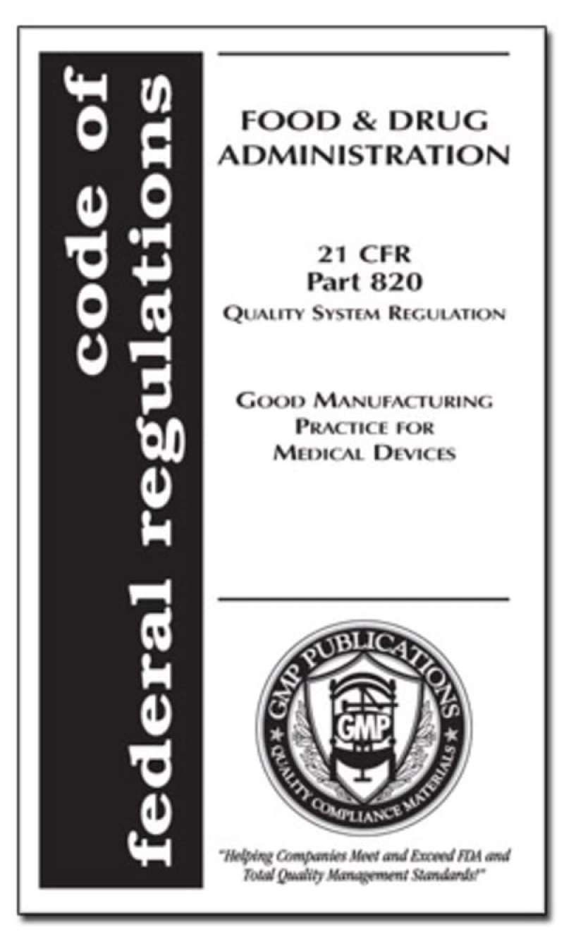 Promo Buku 21 Cfr 820 - Quality System Regulations - Gmp For Medical ...