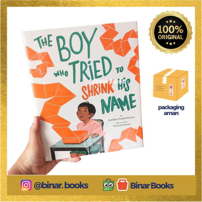 Promo The Boy Who Tried To Shrink His Name Book By Sandhya ...