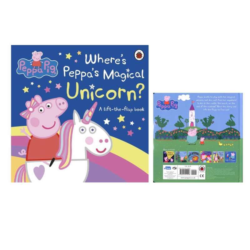 Promo Peppa Pig: Where's Peppa's Magical Unicorn?a Lift-the-flap Board ...