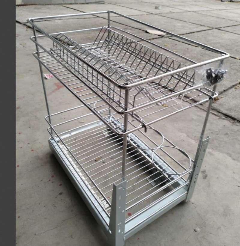 Jual Rak Piring Bawah Stainless Chrome - Piring Piring Di Seller ...
