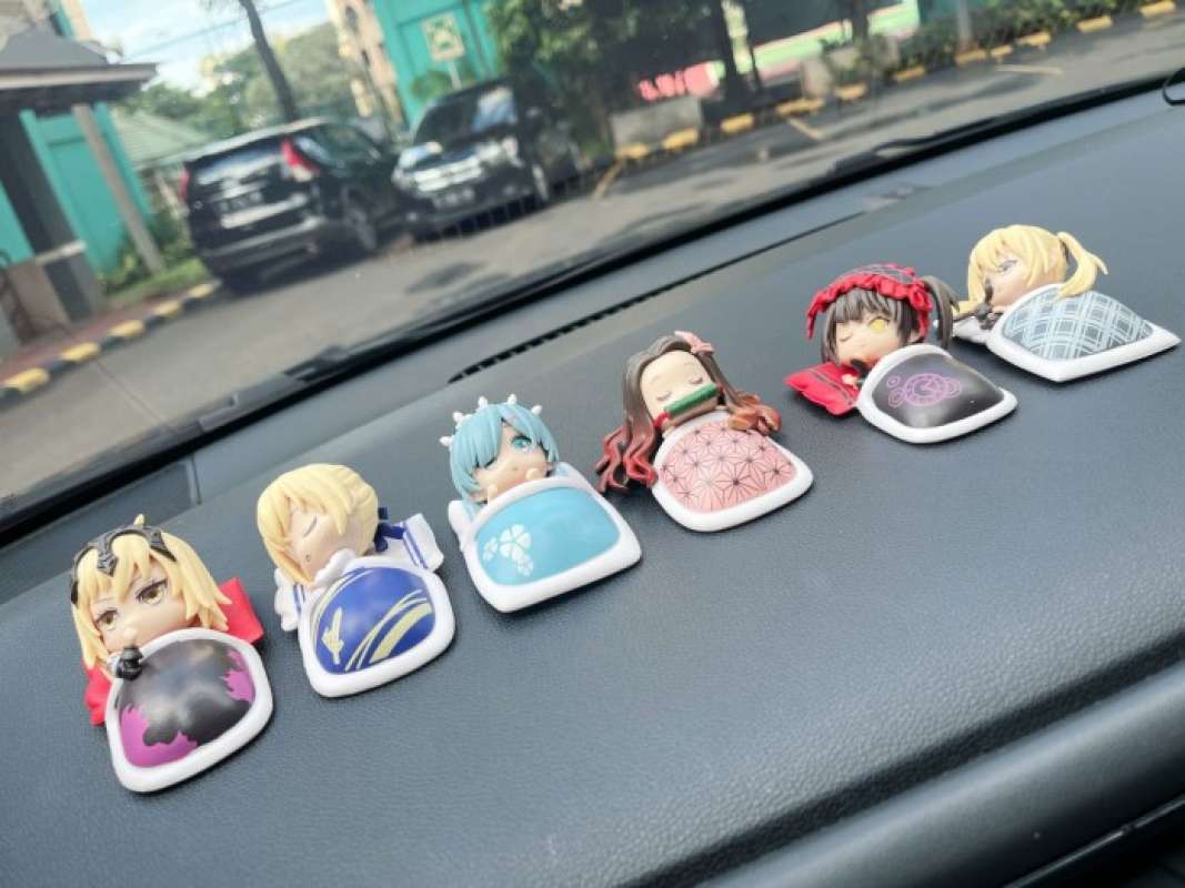 Promo Pajangan Dashboard Mobil Demon Slayer / Aksesoris Dashboard Mobil ...