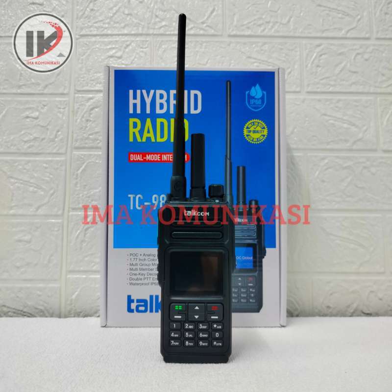 Jual Ht Poc Talkcom Tc-988plus Hybrid Radio Frequensi Vhf/uhf Di Seller ...