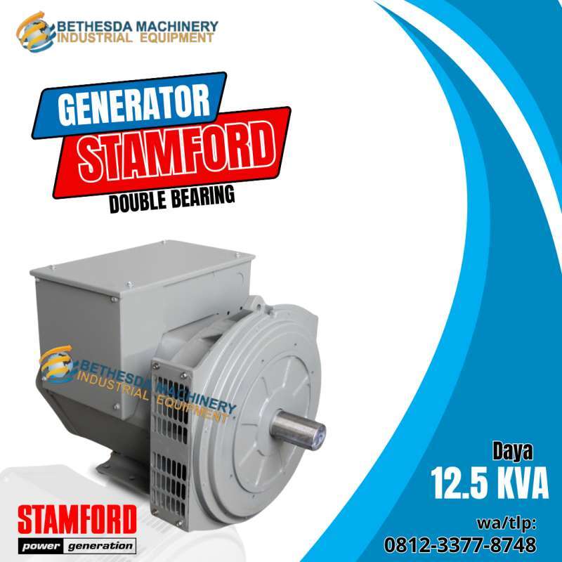 Jual Generator 12.5 Kva 10 Kw 3 Phase / 380 Volt Stamford Alternator Di ...