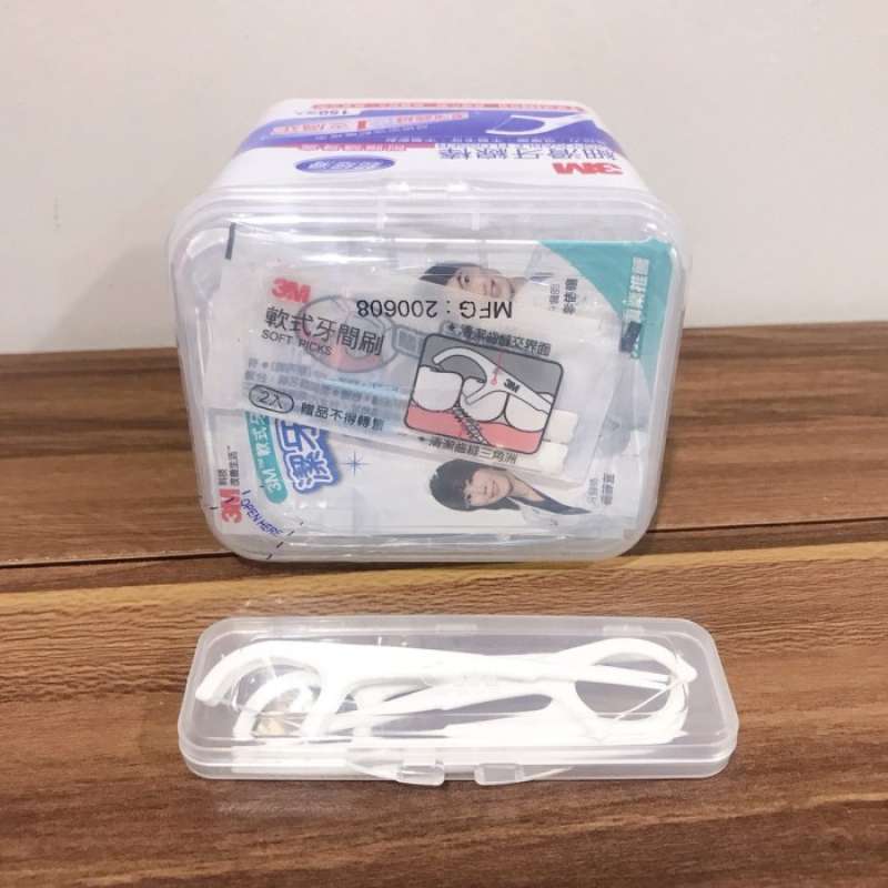 Jual 3m Dental Floss Isi 150pcs Tusuk Benang Gigi Dengan Kotak Free Di ...