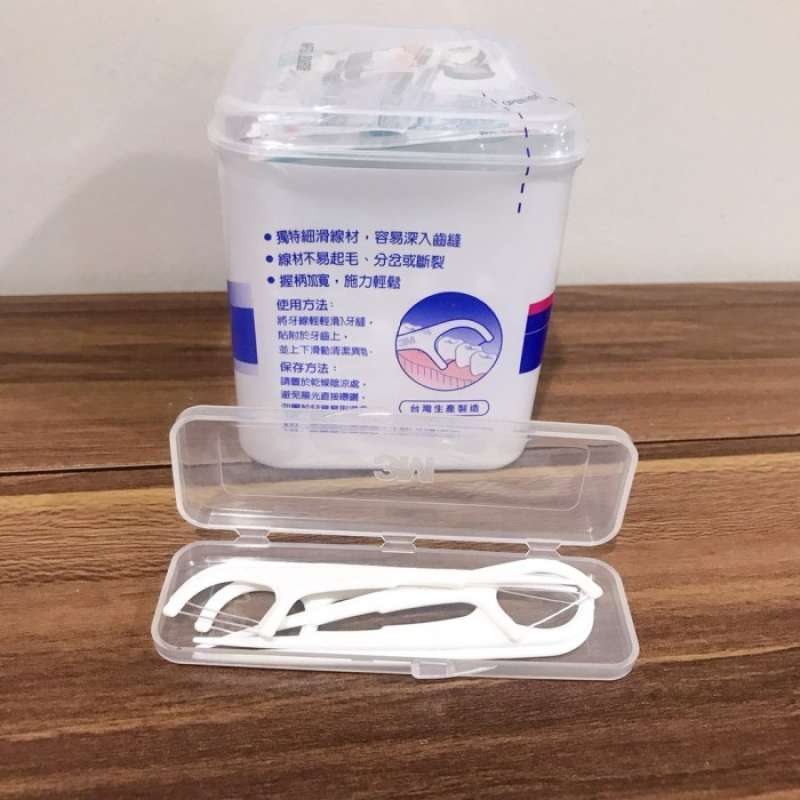 Jual 3m Dental Floss Isi 150pcs Tusuk Benang Gigi Dengan Kotak Free Di ...