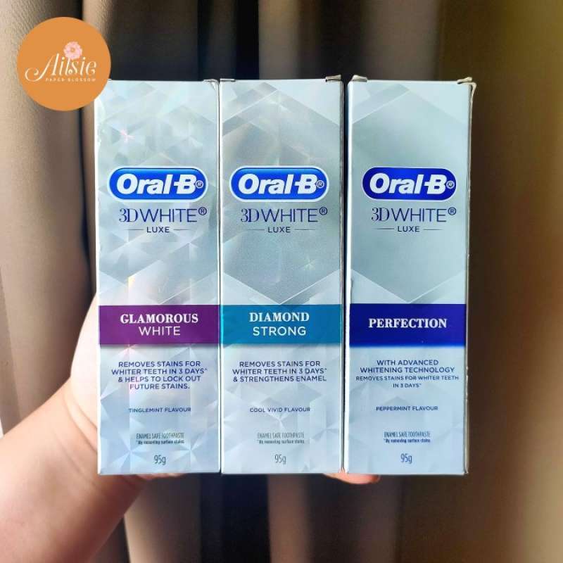 Jual Oral B 3d White Luxe Diamond Strong Pasta Gigi - Whitening ...