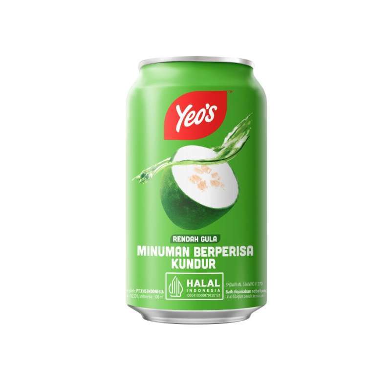 Jual Minuman Yeo's Teh Kundur 300ml Kaleng Yeos Winter Melon Tea Can ...