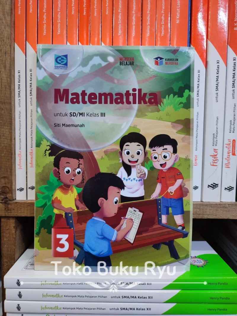 Promo Buku Matematika Kelas 3 Sd/mi Kurikulum Merdeka Grafindo Diskon 23% Di Seller Zawaru Store ...