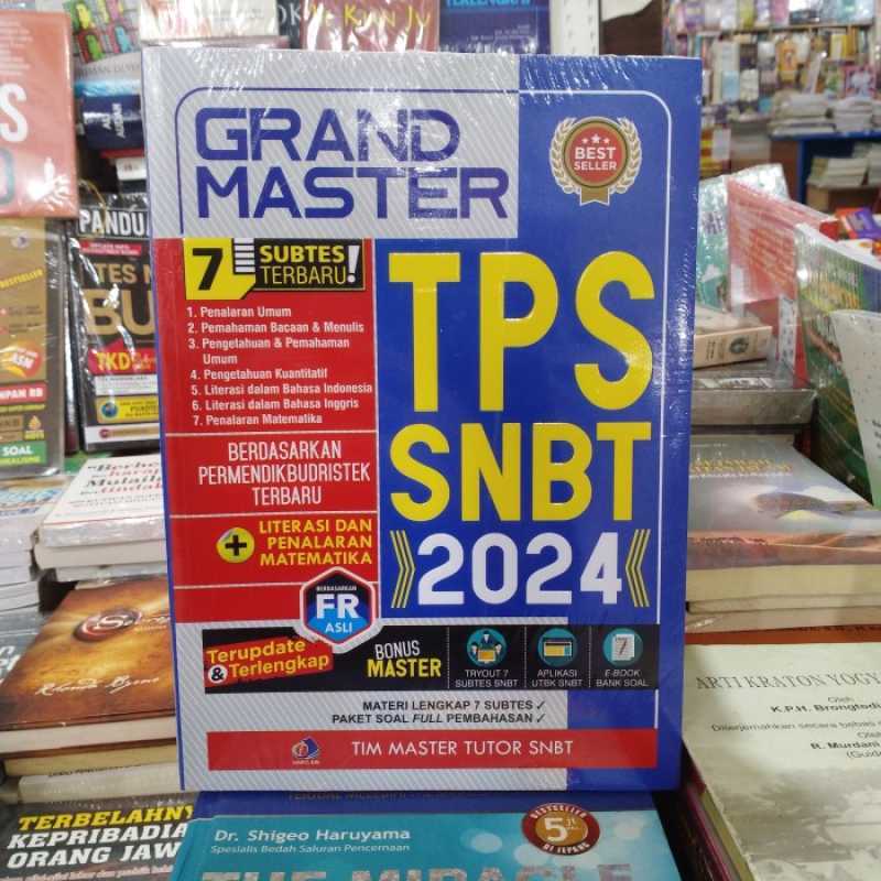 Promo Buku Grand Master Tps Snbt 2024 Original Diskon 23% Di Seller Zawaru Store - Tanah Tinggi ...