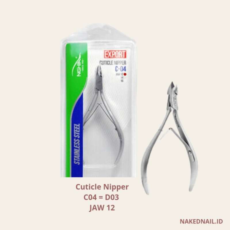 Jual Tang Cuticle Nipper Nghia D03 Jaw 12 Cuticle Nipper Nghia Original Di Seller Aghanim ...