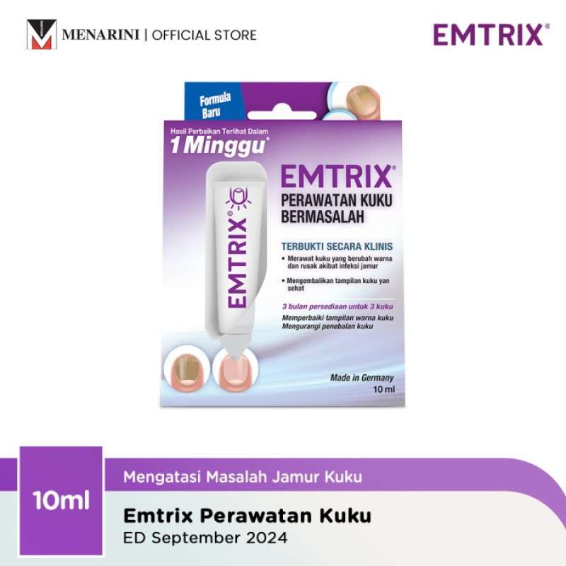 Jual Emtrix Perawatan Kuku 10ml - Gel Perawatan Kuku Yang Rusak Akibat ...