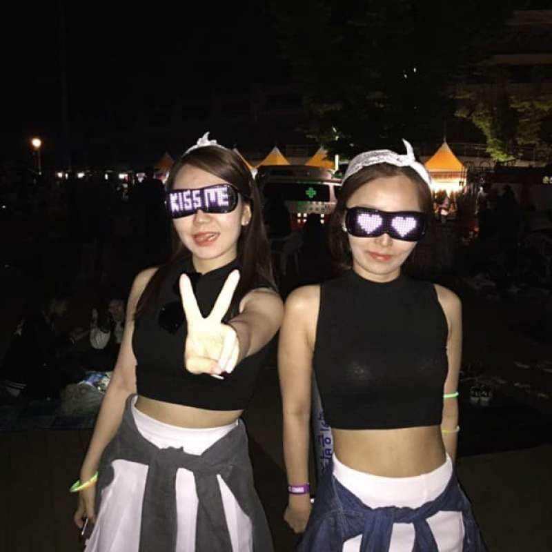 Jual Kacamata Led Rave Party Chemion Bluetooth ( Ori Usa ) Di Seller ...