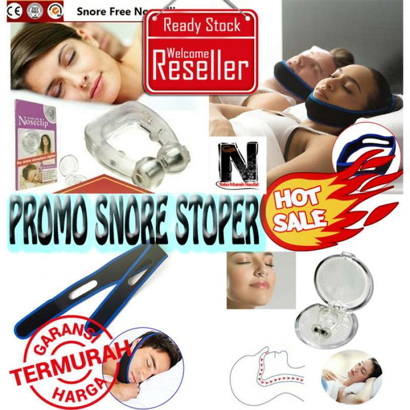 Promo Promo Anti Ngorok Sabuk Anti Ngorok & Magnetic Nose Clip Snore ...