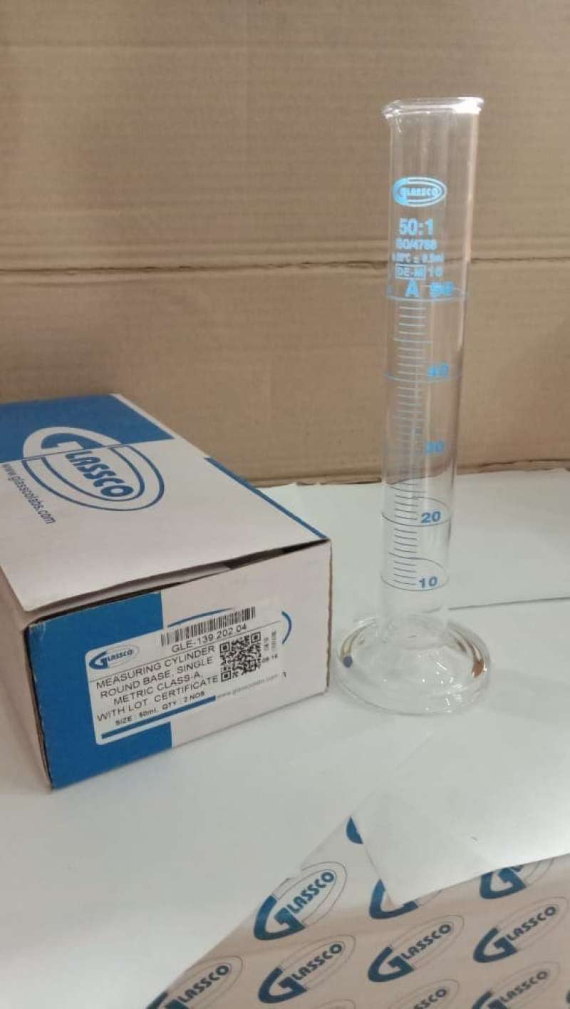 Promo Labu Ukur 100 Ml - Glassco (130.202.05b) Diskon 23% Di Seller ...