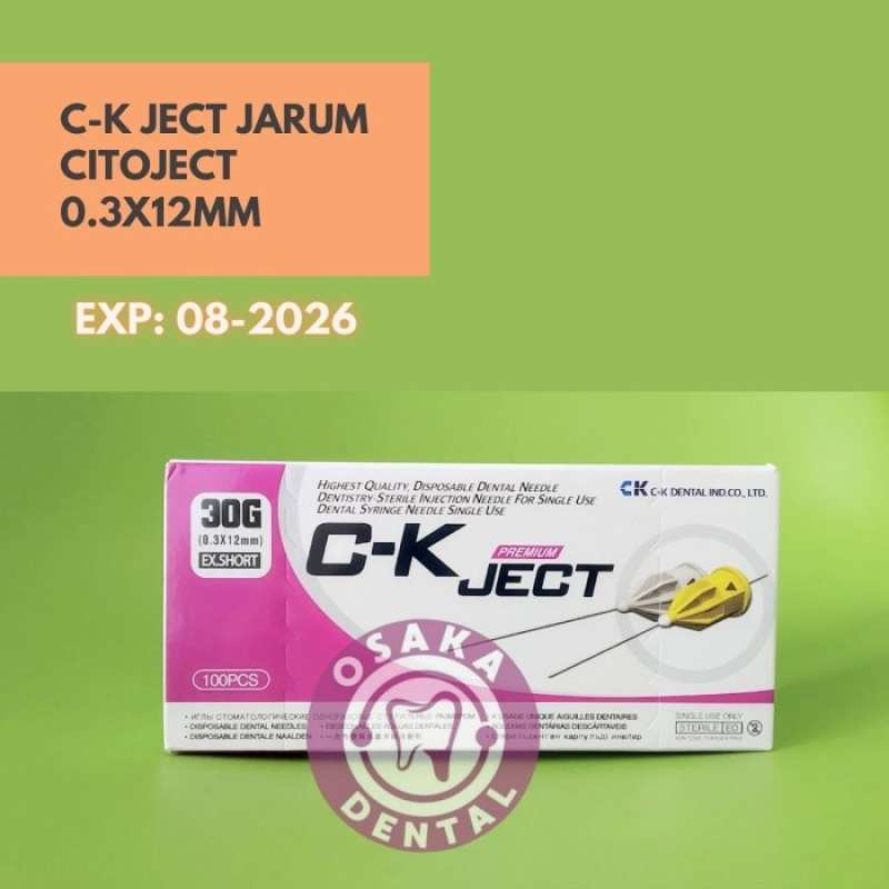 Promo C-k Ject (jarum Citoject) Diskon 23% Di Seller Albeta Store - Cengkareng Barat-2, Kota ...