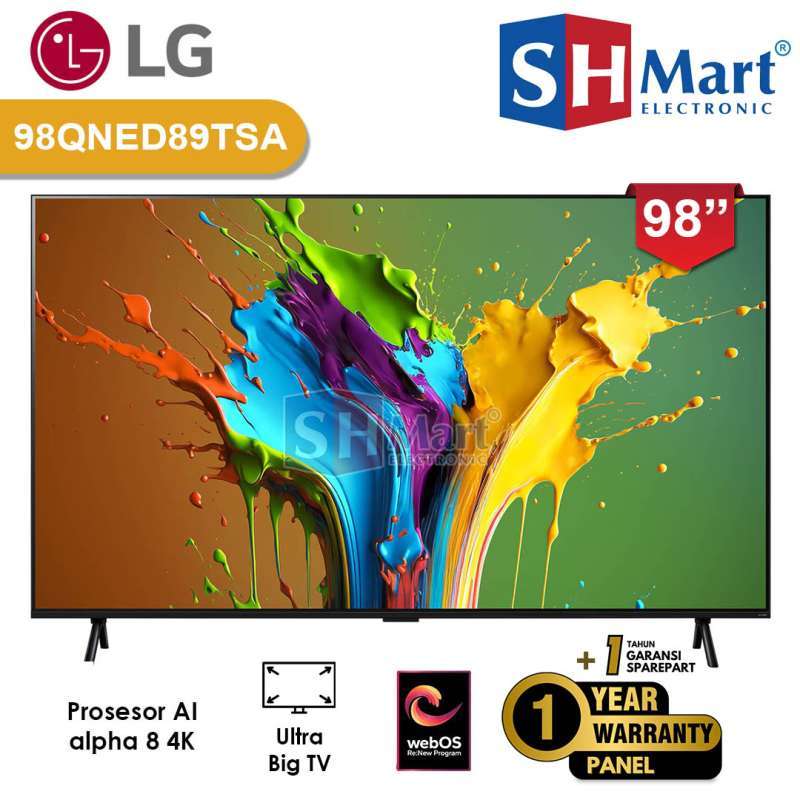 Promo Smart Tv Lg 98 Inch 98qned89tsa Qned 4k Uhd 98qned89 Ai Sound Pro ...