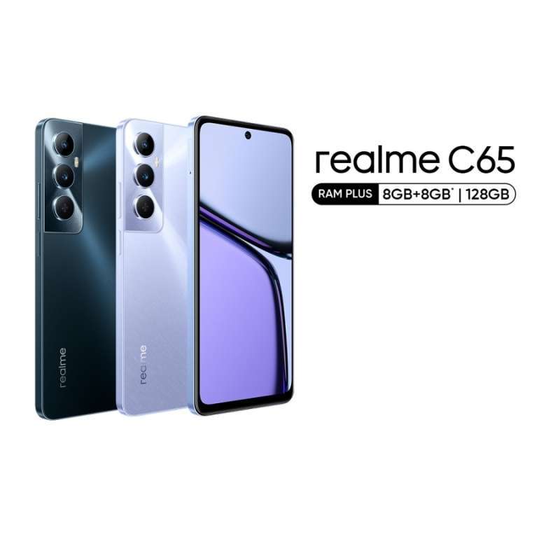 Promo Realme C65 8+128 C65 8+256 - C65 8+128 Ungu Diskon 4% Di Seller Realme Premium Official ...