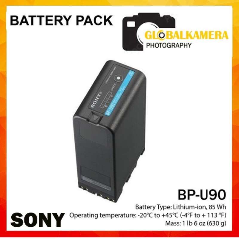 Promo Battery Bp-u90 For Pmw Camcorder Diskon 23% Di Seller Mettaria ...