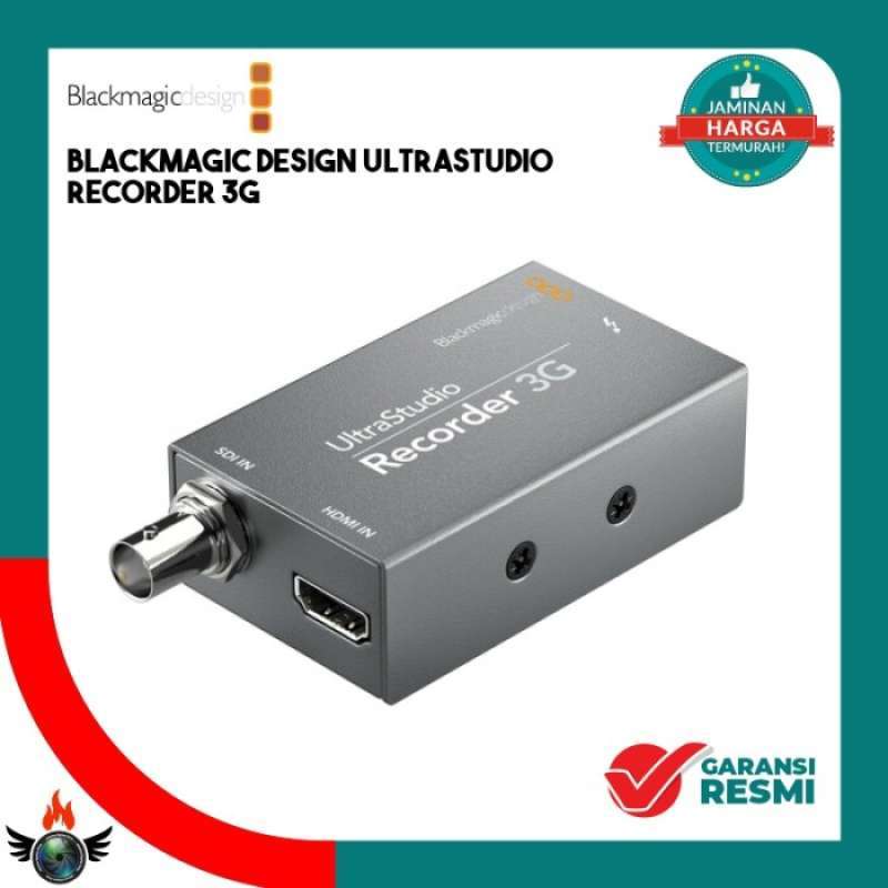 Promo Blackmagic Design Ultra Studio Recorder 3g Diskon 23% Di Seller ...