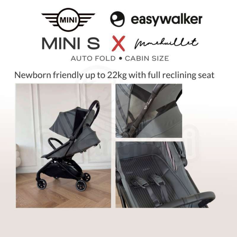 Jual Easywalker Mini S X Mmehuillet Autofold Cabin Size Stroller ...