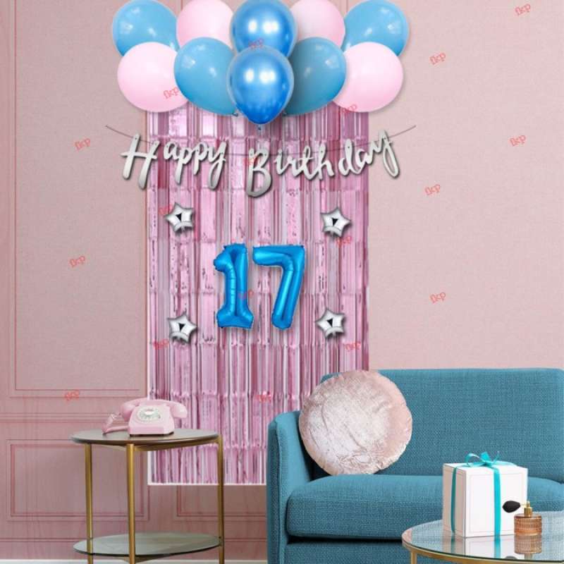 Jual Paket Dekorasi Ulang Tahun Simpel Unik/ Dekor Balon Simple Dewasa ...