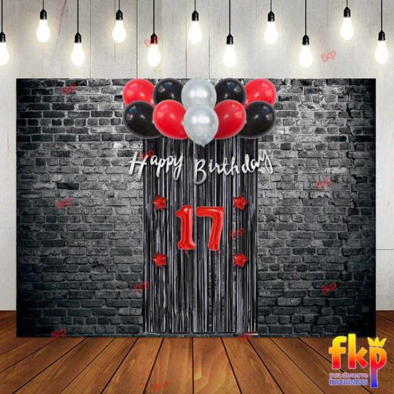 Jual Paket Dekorasi Ulang Tahun Simpel Unik/ Dekor Balon Simple Dewasa ...