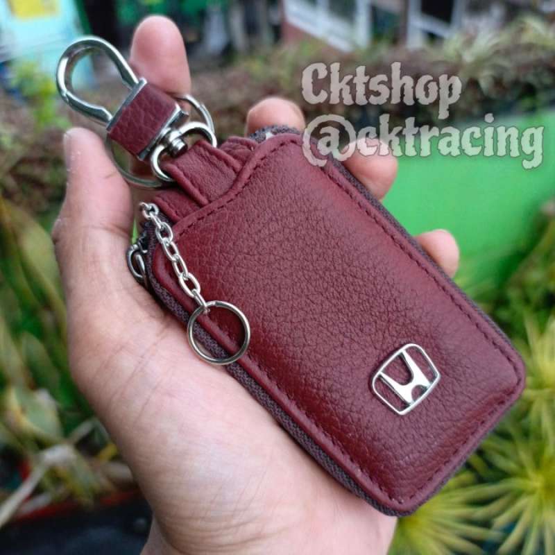 Jual Dompet Kunci Mobil Remote Keyless Dan Stnk Honda Kulit Asli Di ...