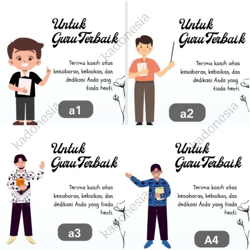 Jual Kado Guru / Mug Custom Guru / Teacher Gift Hampers - Design E Di ...