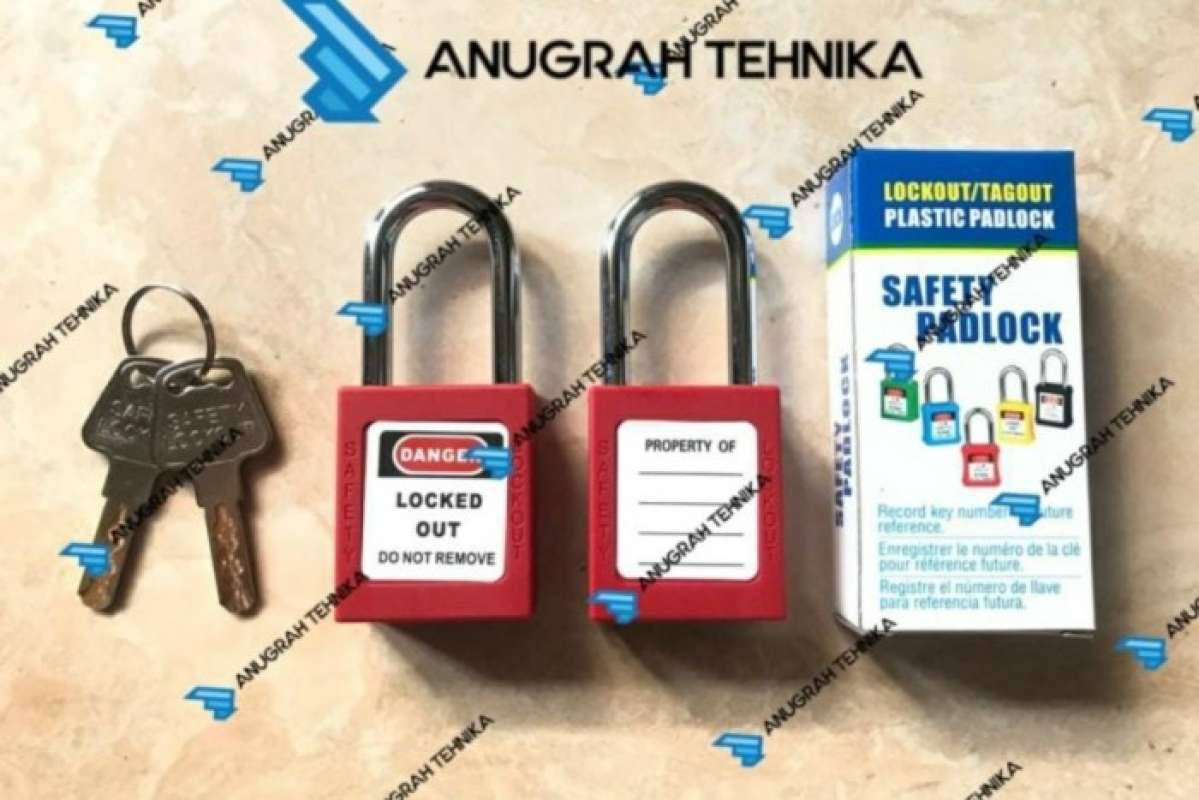 Jual Safety Loto Box For Lockout Tagout Lock Devices Up To 12 Padlocks ...