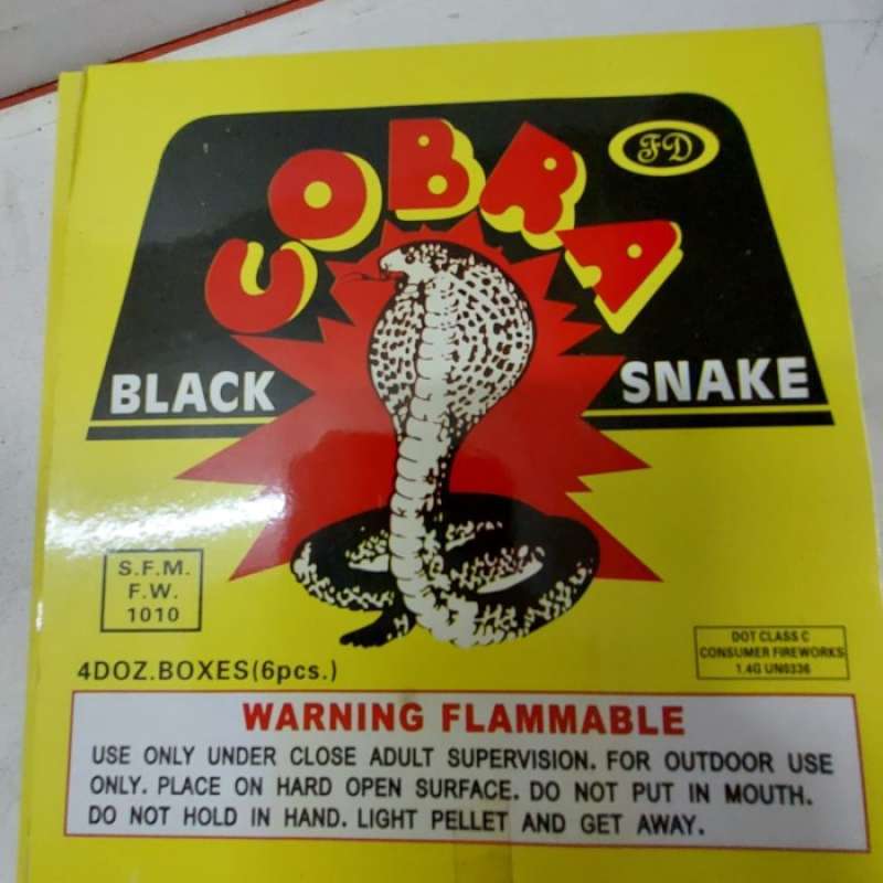Jual Kembang Api Cobra Snake/ Petasan Eek Isi 48 Fd Di Seller Raindrop ...