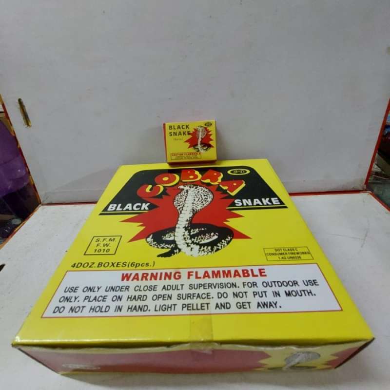 Jual Kembang Api Cobra Snake/ Petasan Eek Isi 48 Fd Di Seller Raindrop ...