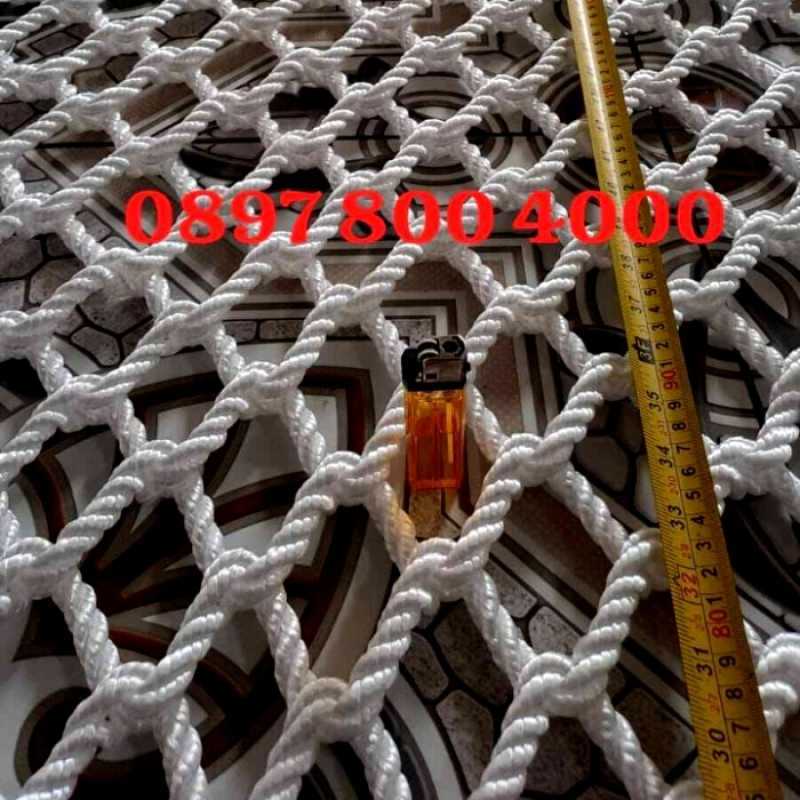 Jual Jaring Nilon Outbound Tambang Nylon 12 Mm 5cm - Lubang 10 Cm Di ...