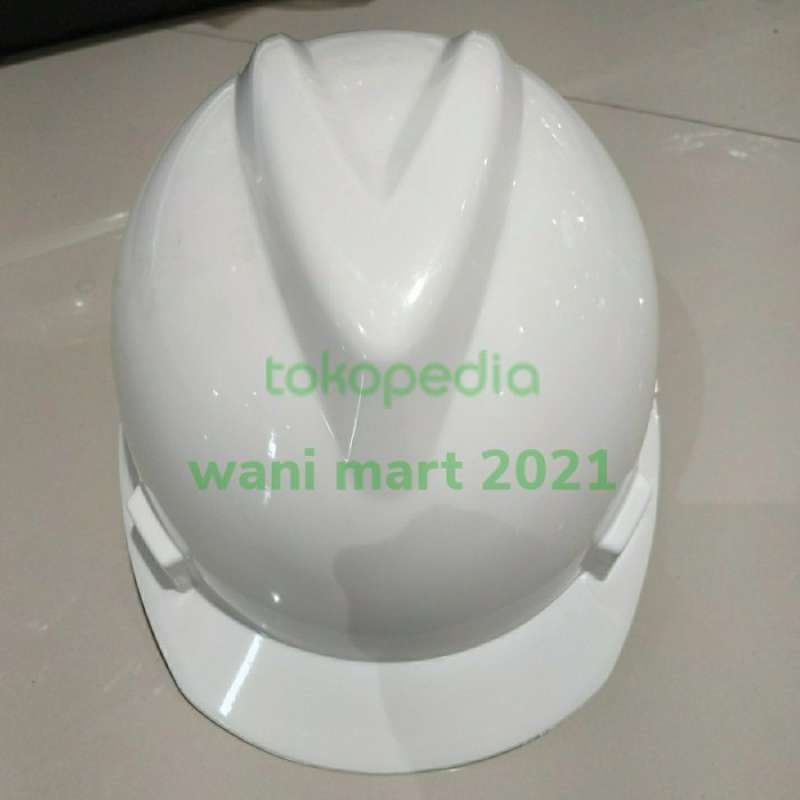 Jual Helm Proyek Warna Putih Krisbow , Safety Helm , Brim Helm Di ...