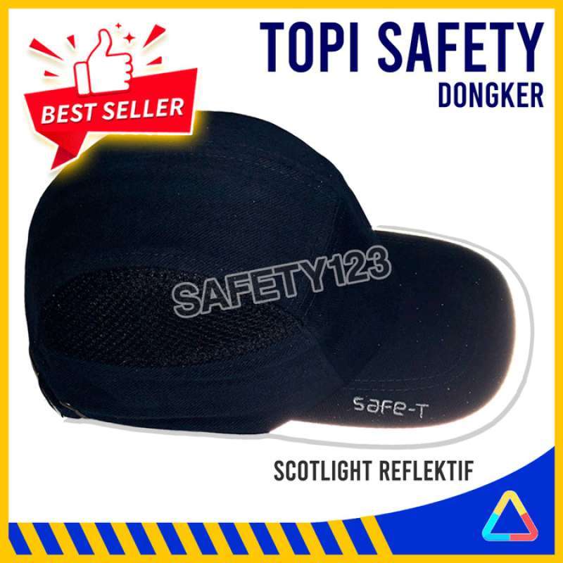 Jual Topi Safety Working Cap Pelindung Kepala Benturan Seperti Helm ...