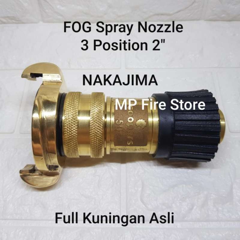 Jual Fire Fog Nozzle Nakajima 2 In Jet Spray Variable 3 Position ...