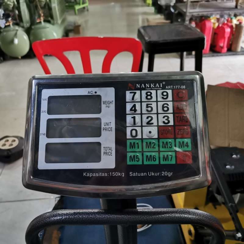 Jual Nankai Timbangan Duduk Digital 150kg Dobel Display, Satuan 20gr Di ...