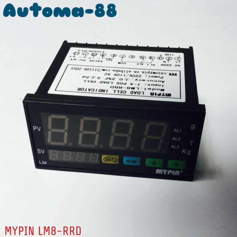 Jual Mypin Lm8-rrd Loadcell Load Cell Digital Weighing Controller Indicator Di Seller Aghanim ...