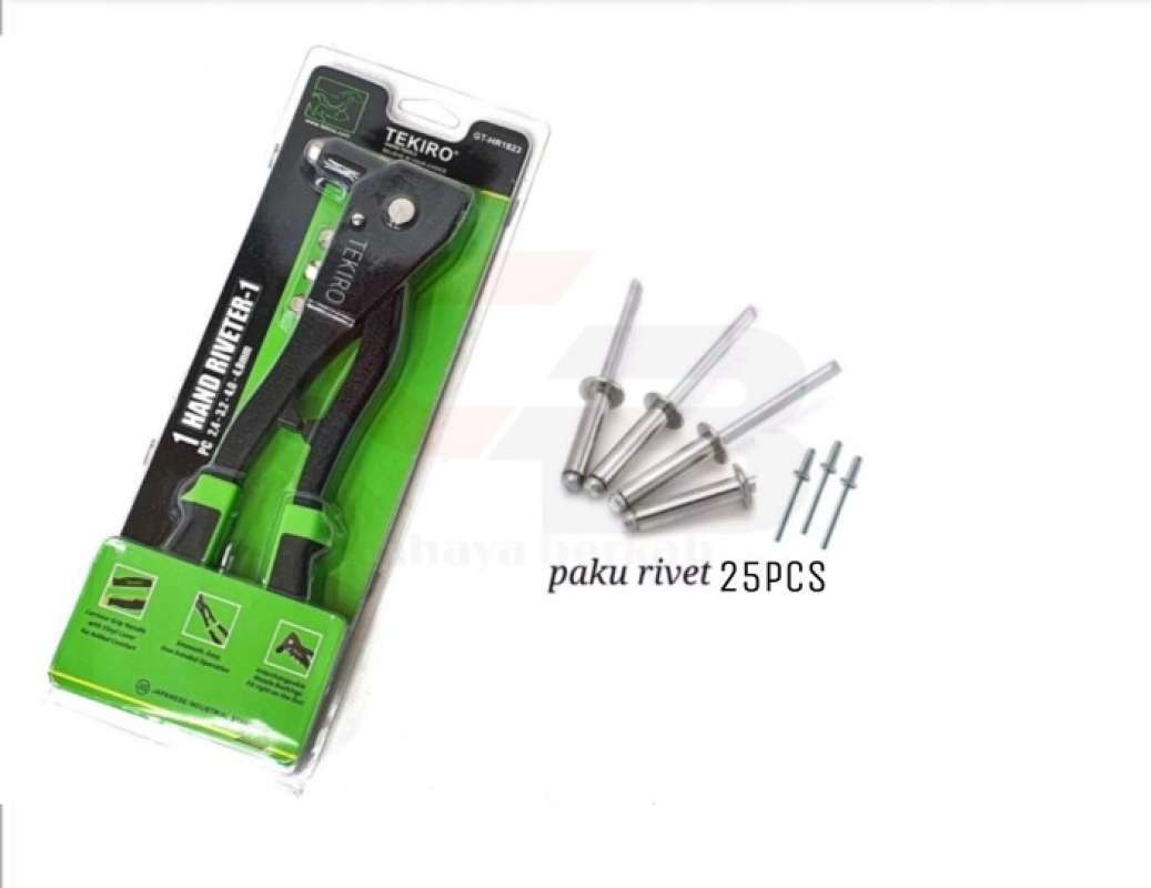 Jual Tang Rivet Tekiro/hand Riveter Tekiro Bonus Paku 50pcs - Freed Di ...