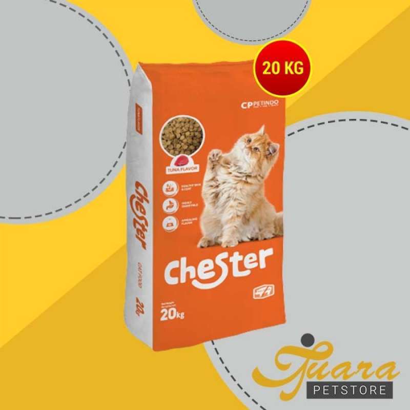 Promo Chester Cat Food Adult Tuna 20 Kg Diskon 23% Di Seller Siba Store ...