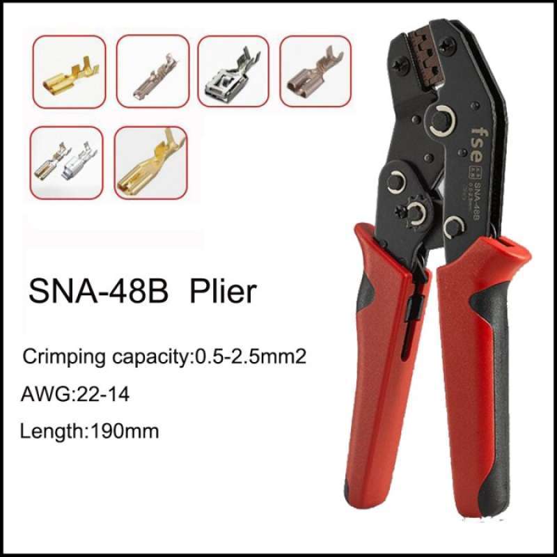 Jual Tang Press Skun Kabel Gepeng Kuningan Cable Lugs Crimping Tools Di ...