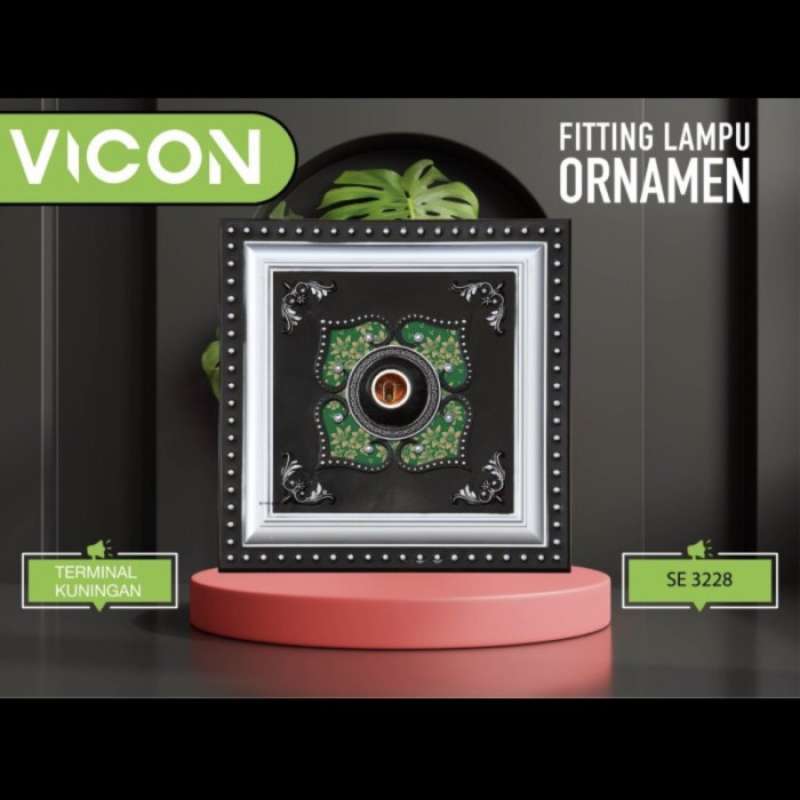 Jual Fitting Lampu Ornamen / Fitting Plafon Pvc / Ornamen Lampu Hias ...